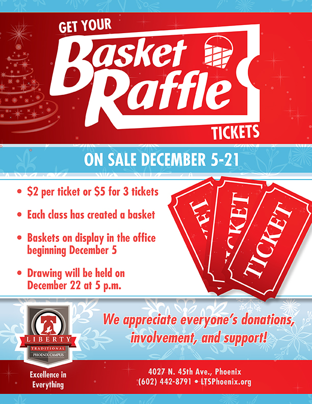 Basket Raffle Tickets Arizona Online Charter School